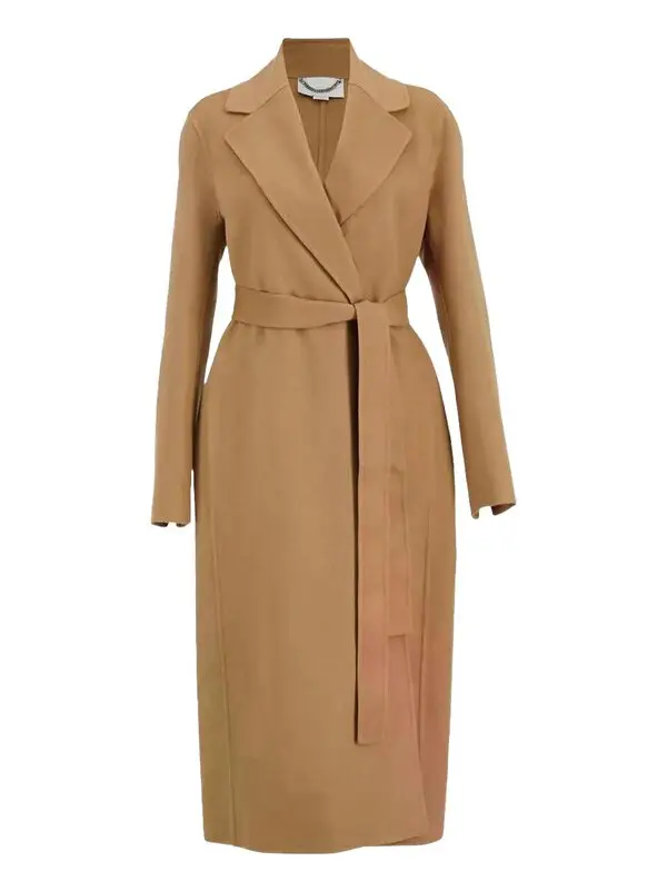 Stella McCartney Wrap Double-face Coat - Neutrals
