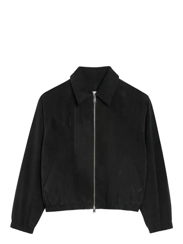Ami De Coeur Zipped Jacket - Black