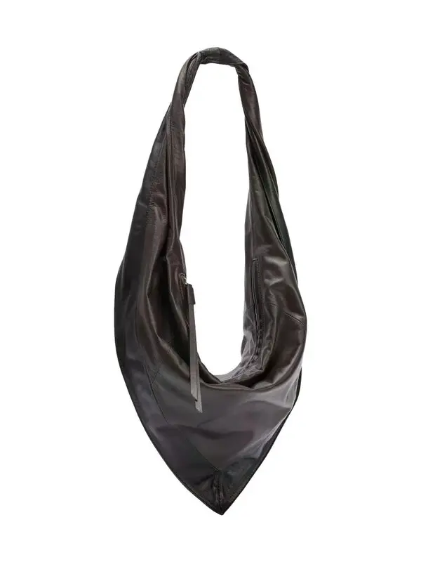 LEMAIRE Scarf Twisted-strap Shoulder Bag - Black
