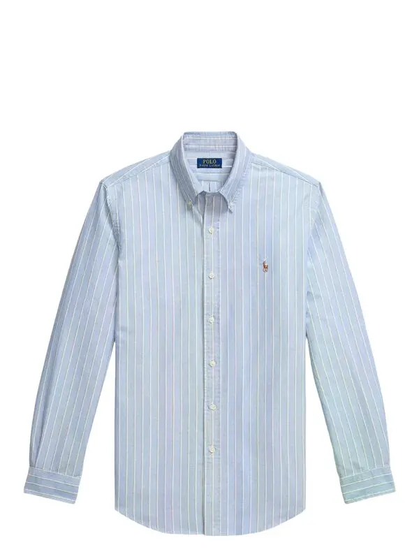 Polo Ralph Lauren Striped Oxford Shirt - Blue
