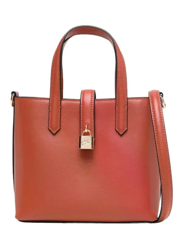 Karl Lagerfeld Mini Kautograph Tote Bag - Red