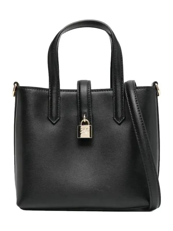 Karl Lagerfeld Mini Kautograph Tote - Black