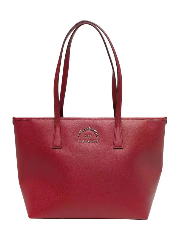 Karl Lagerfeld Large Rue St-guillaume Tote Bag - Red