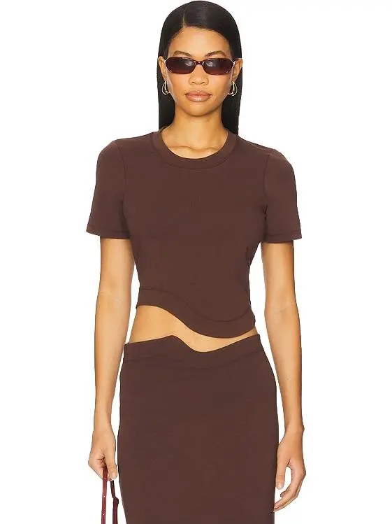 Lna Jade Top - Brown
