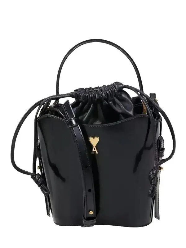 Ami Mini Paris Paris Bucket Bag - Black