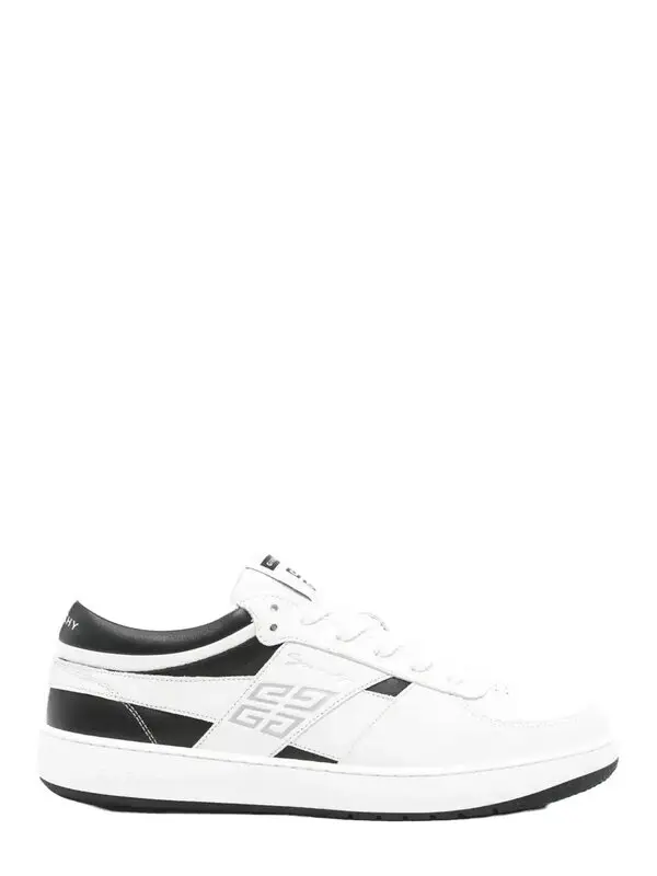 Givenchy G Move Leather Sneakers - 116 White/black