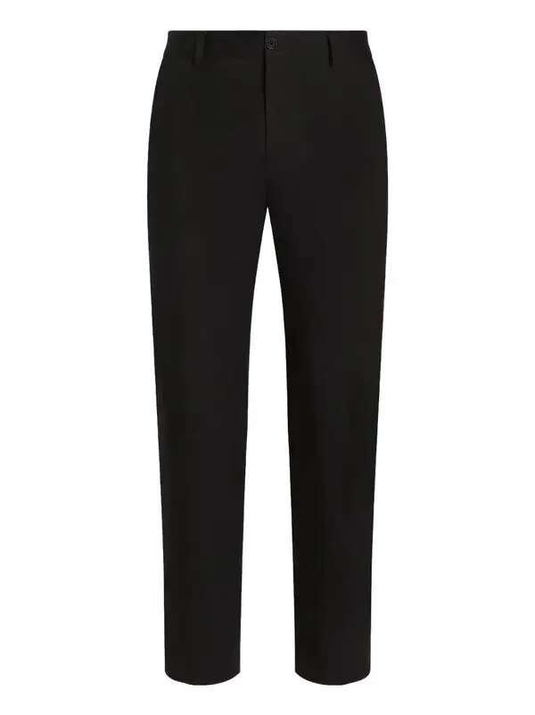 Dolce & Gabbana Gabardine Trousers - N0000 Black