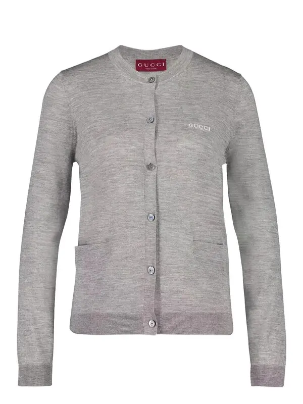 Gucci Button-up Cardigan - Grey