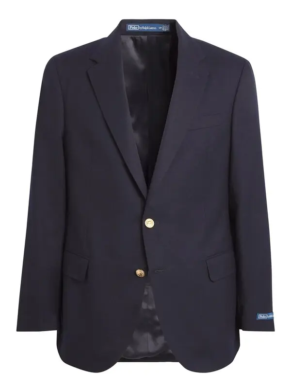 Polo Ralph Lauren Wool Doeskin Blazer - Navy