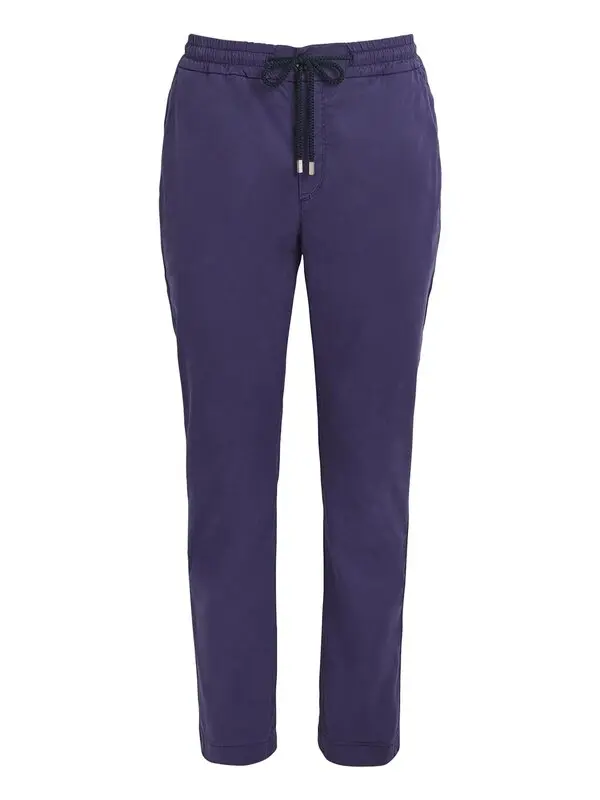 Vilebrequin Elasticated Straight Trousers - Navy