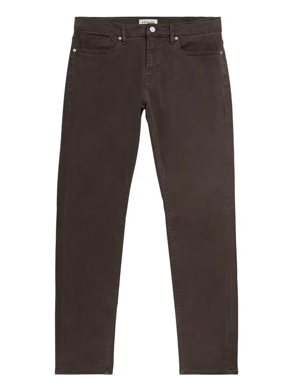 FRAME The Modern Straight Jeans - Brown