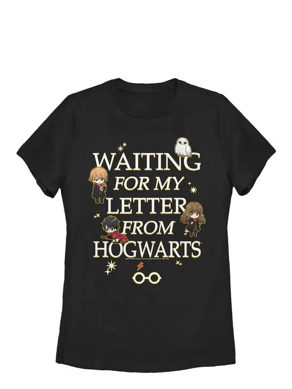 HARRY POTTER Letter From Hogwarts Graphic T-shirt - Black