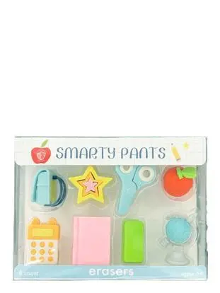 DAYDREAM SOCIETY Smarty Pants Eraser Set - Assorted Pre-pack