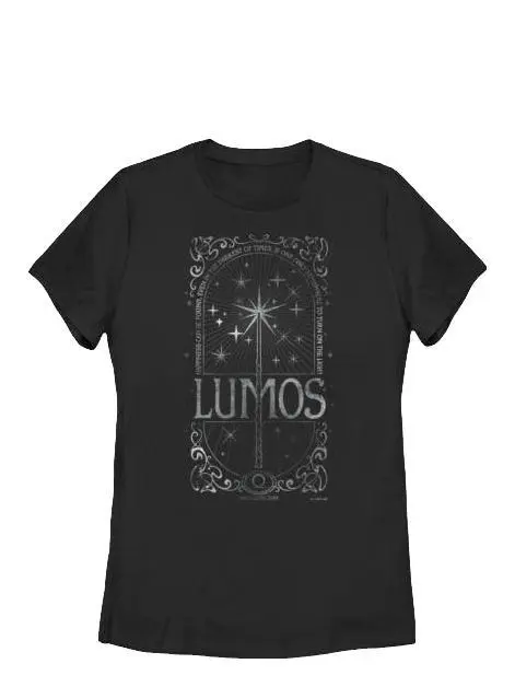 HARRY POTTER Lumos Happiness Spell Graphic T-shirt - Black