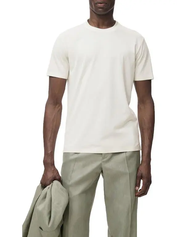 Mango Coolmax® Slim Fit T-shirt - White