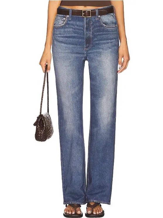 Rag & Bone Miramar Shea High Rise Relaxed Straight - Cosmos