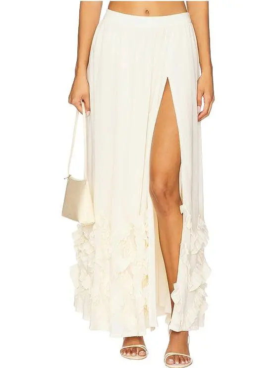 Majorelle Lindy Maxi Skirt - Ivory