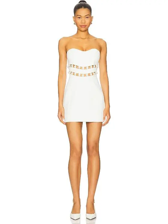 Retrofete Alyce Mini Dress - White