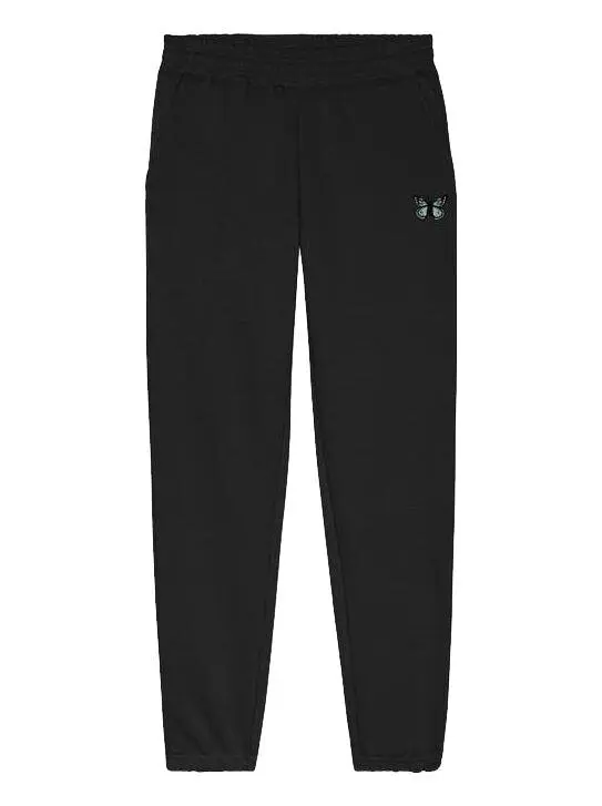 DALIX Heavyweight Fleece Sweatpants - Black