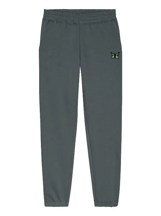 DALIX Butterfly Heavyweight Fleece Sweatpants - Space Gray