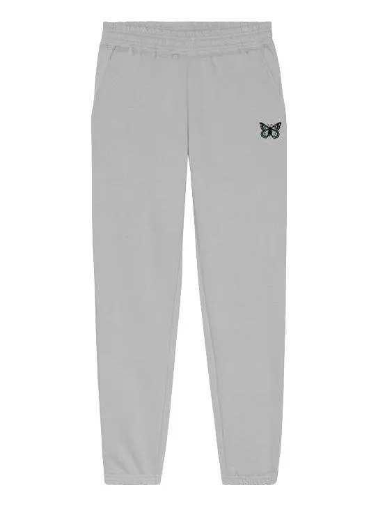 DALIX Butterfly Heavyweight Fleece Sweatpants - Stone