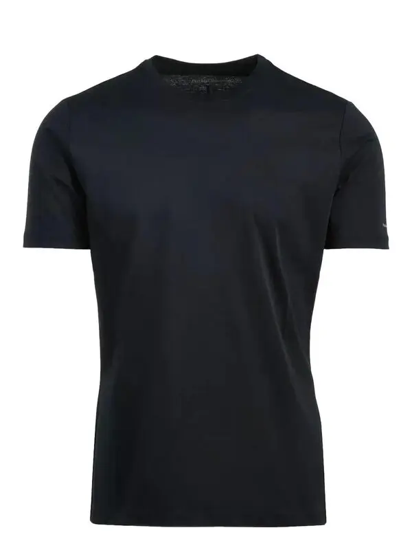 PEOPLE OF SHIBUYA Shiko Pm 444 Crew-neck Cotton T-shirt - Blue