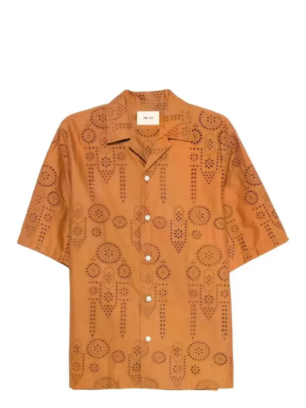 Nn07 Ben Shirt - Brown