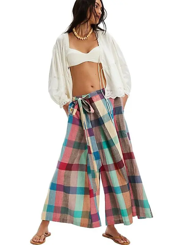Rujuta Sheth Sarah Wrap Pants - Indie Chex