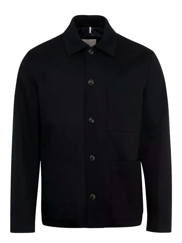 Moncler Plumel Shirt Jacket - Blue