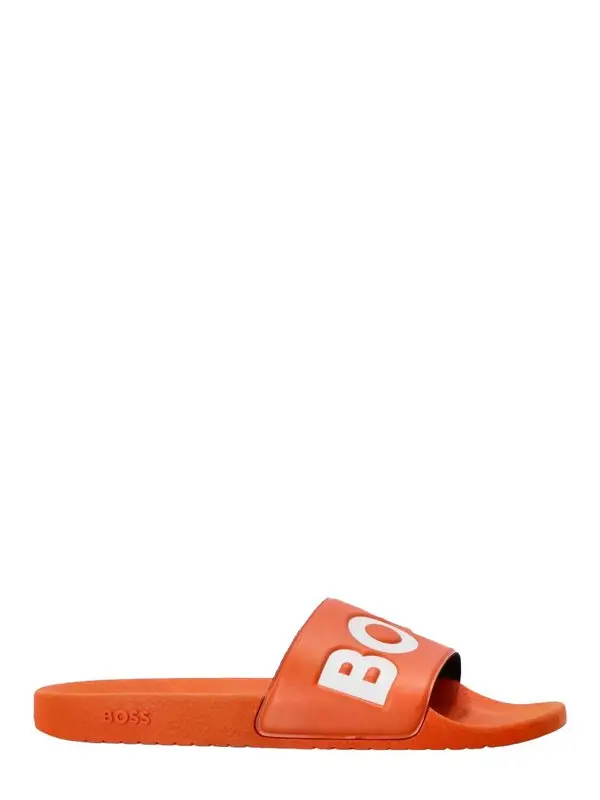BOSS Logo-detail Slides - Orange