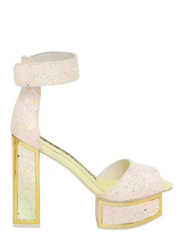 KAT MACONIE 125mm Pammy Platform Pumps - Vanilla.gl