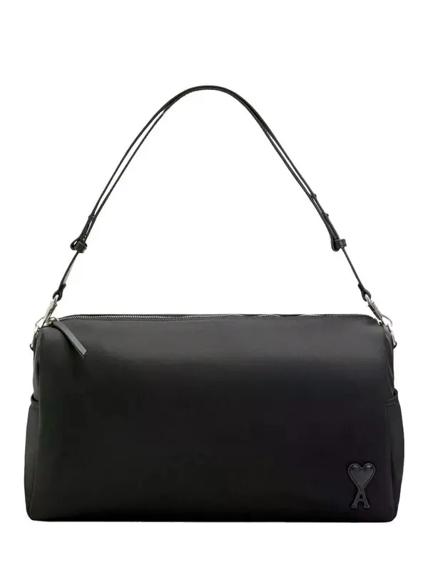 Ami Marcel Large Shoulder Bag - Black
