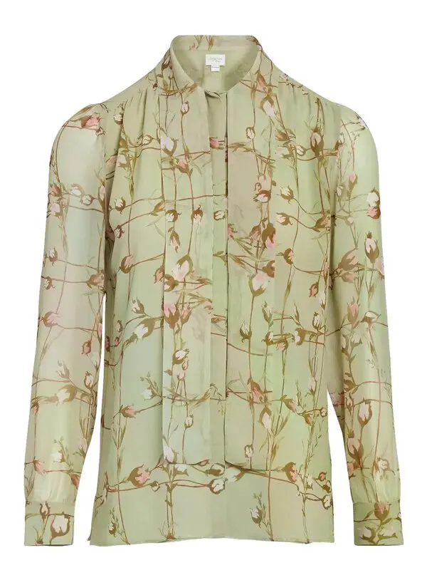 Giambattista Valli Floral-print Blouse - Green
