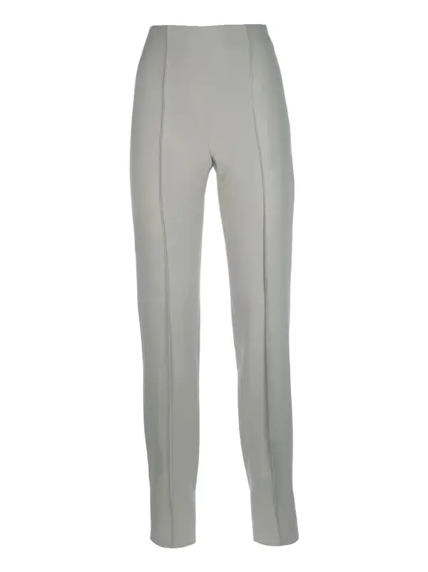 Giorgio Armani Front-seam Trousers - Grey