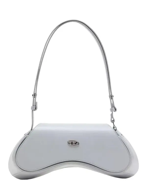 DIESEL® Crossbody Curved Shoulder Bag - Grey