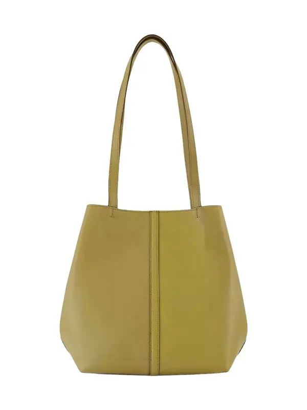 Vanessa Bruno Large Calfskin Tote Bag - Green