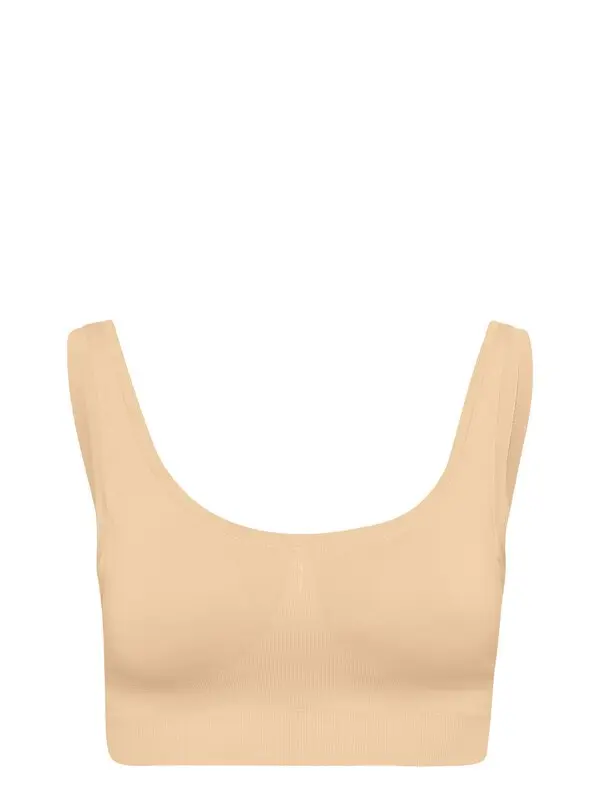 Hanro Touch Feeling Crop Top - Nude