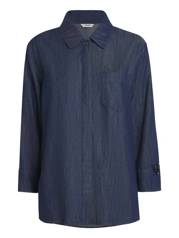 Max Mara Denim Shirt - Blue