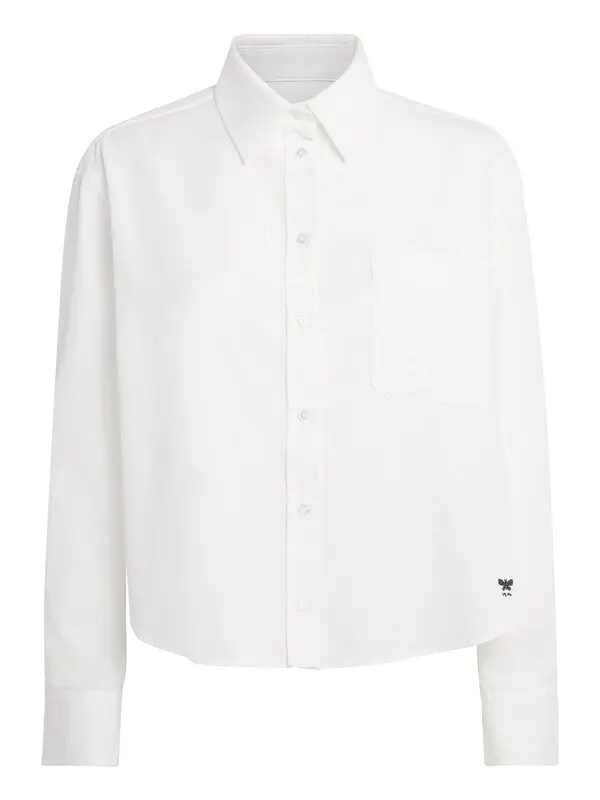 Max Mara Cotton Oxford Shirt - White