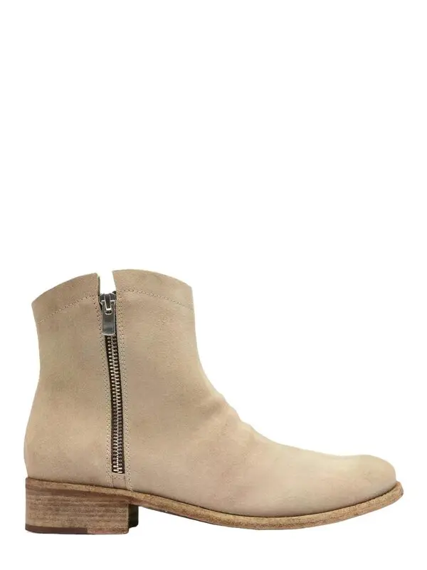 Officine Creative Oliver Sigaro Suede Ankle Boots - Neutrals