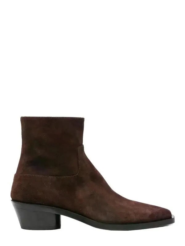Proenza Schouler Bronco Ankle Boots - Brown