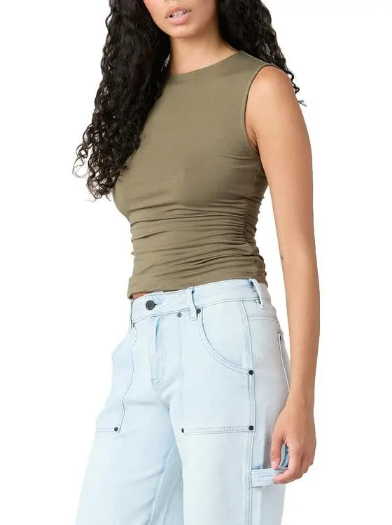 TT STUDIOS Kaylie High Neck Tank - Moss
