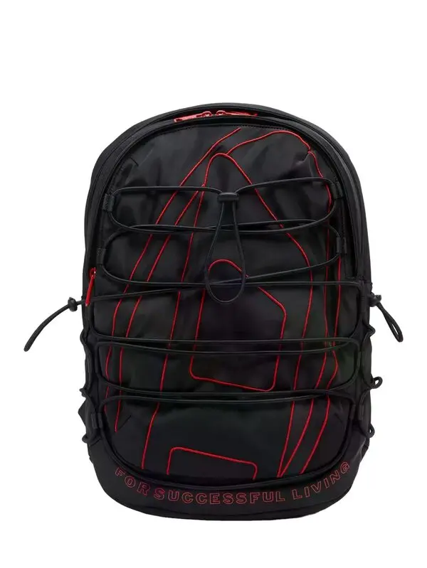 DIESEL® Drawstring-detail Backpack - Black