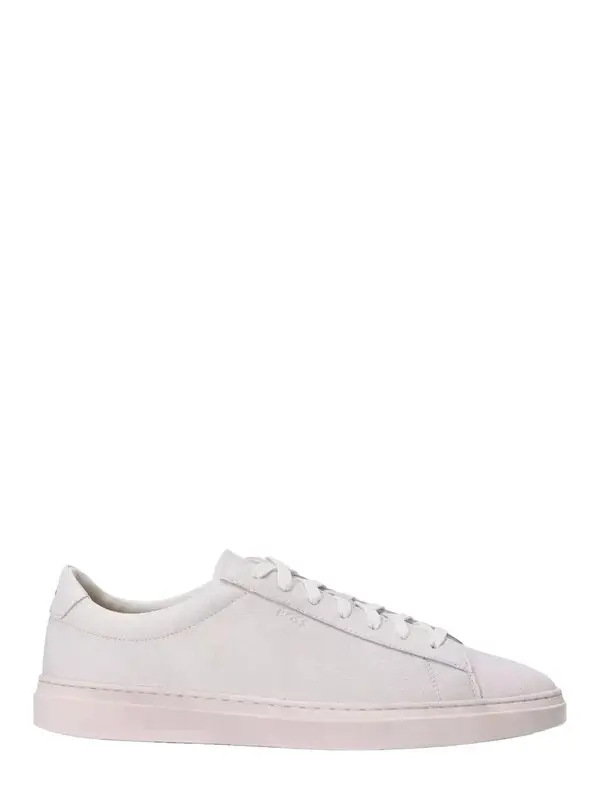 BOSS Leather Lace-up Sneakers - Neutrals