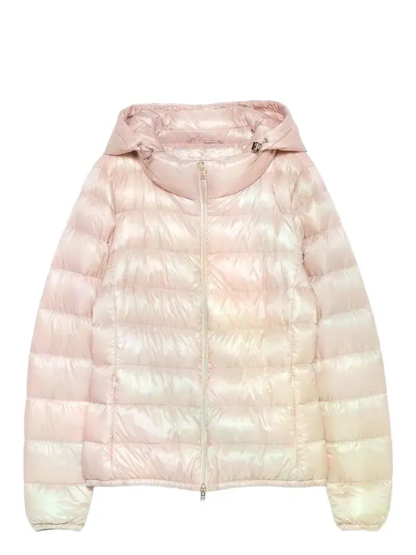 Herno Quilted Hooded Jacket - Pink
