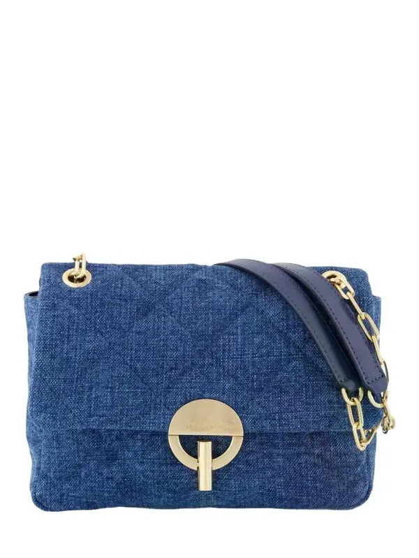 Vanessa Bruno Moon Quilted Chain Bag - Blue
