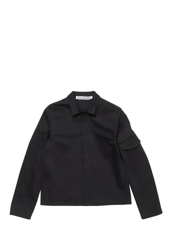 Acne Studios Button-fastening Jacket - Black