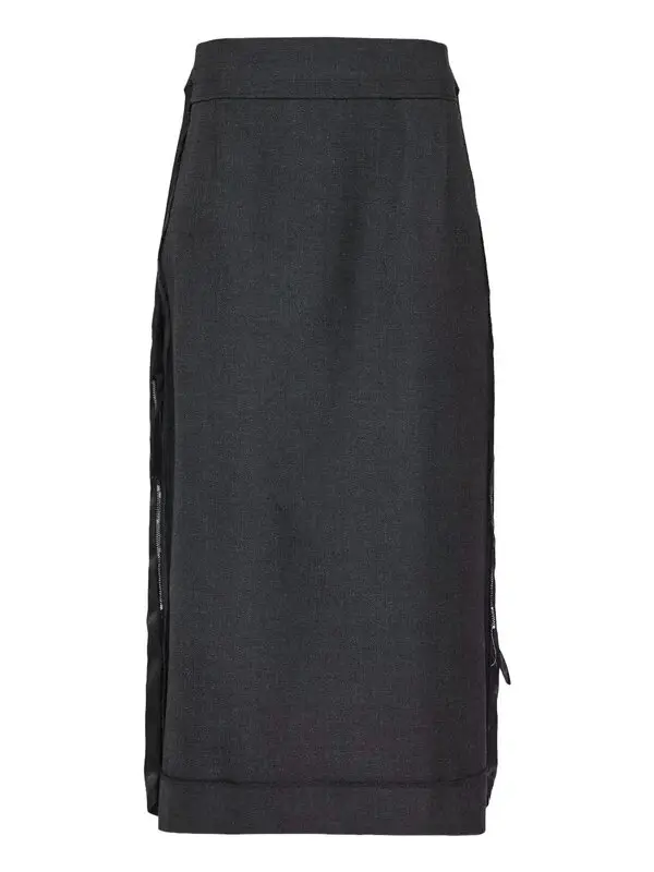 MAISON MARGIELA Midi Skirt - Grey