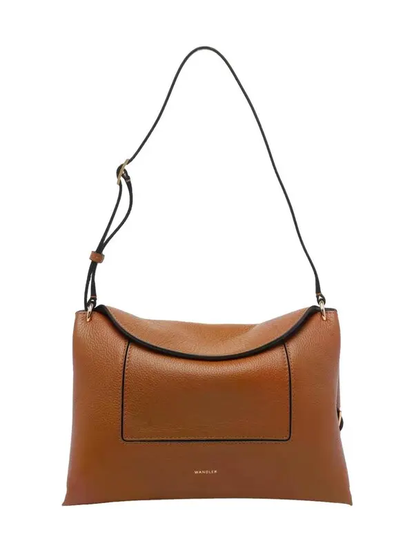 WANDLER Small Penelope Slouch Shoulder Bag - Brown