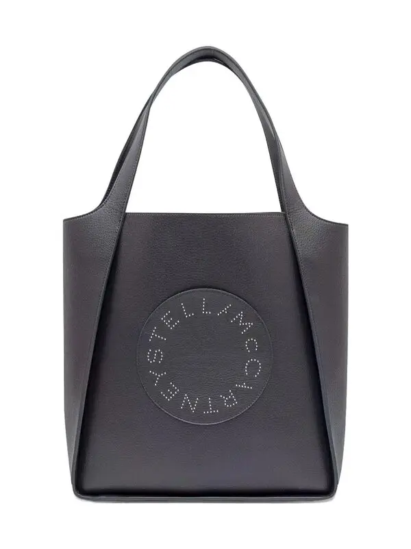 Stella McCartney Logo-plaque Tote Bag - Black